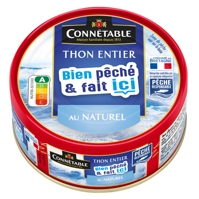 Thon Bien Pêché et Fait Ici, au naturel - Connétable
